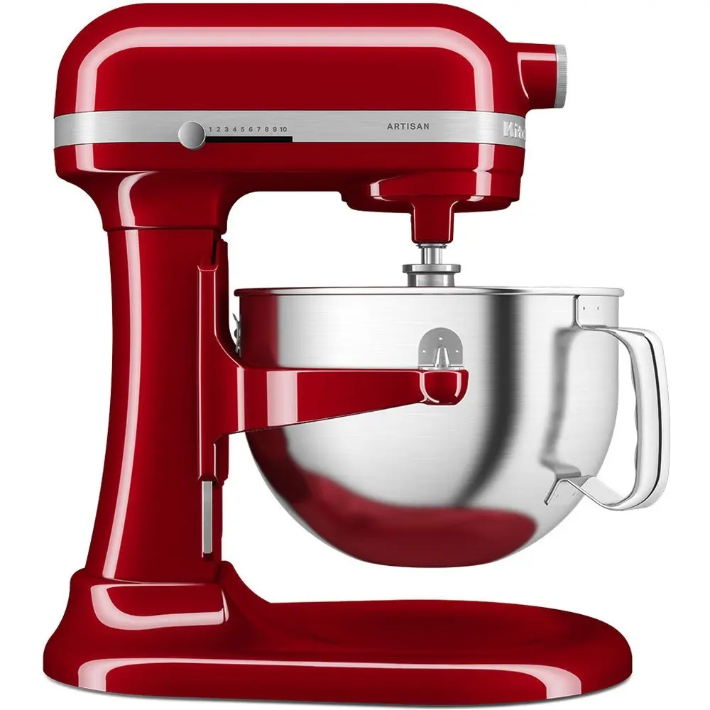 KitchenAid KA5KSM70SHXEER Artisan mikser sa posudom, 6.6L, Crveni