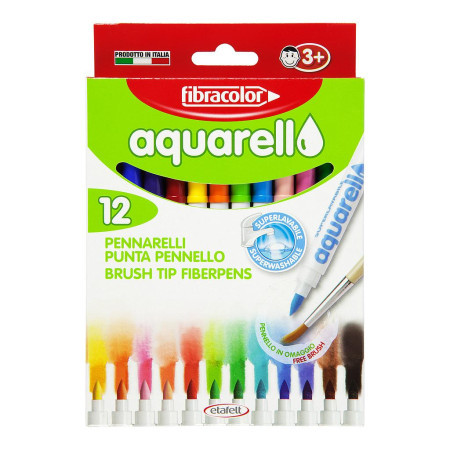 Flomasteri akvarel 12/1 fibracolor 10550aq012se ( 97/01687 )