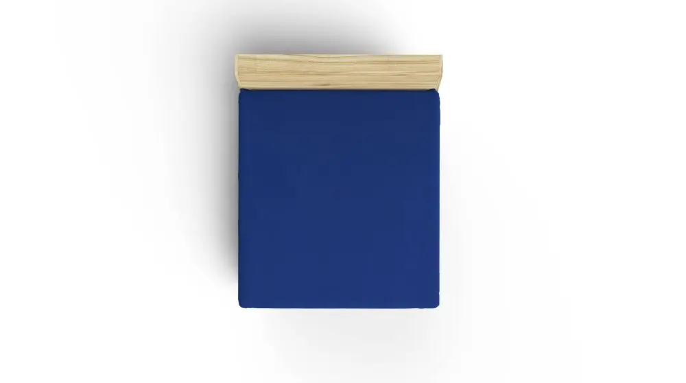 L'Essentiel Maison Ranforce čaršav za dušek, 180x200cm, Plavi