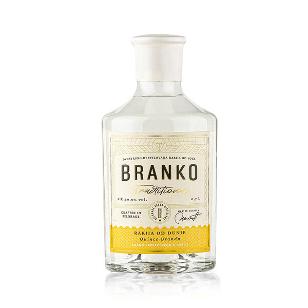 Branko rakija od dunje TRADITIONAL 40% 0.7L