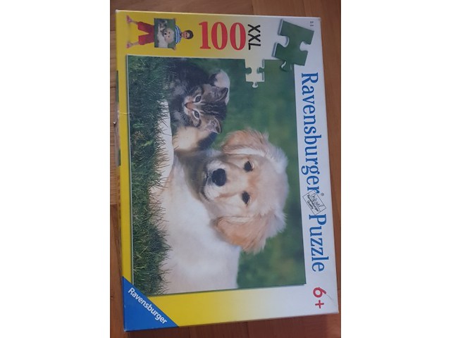 Ravensburger puzzle kuca i maca XXL 100 kom