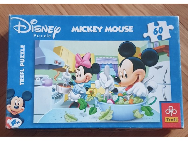 DISNEY MICKEY MOUSE trefi puzzle 60 kom 4+