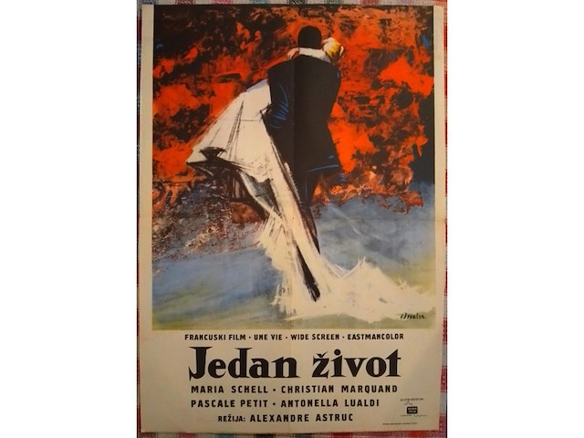 plakat JEDAN ŽIVOT