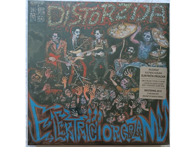 Električni Orgazam – Distorzija, LP, Novo, Neotpakovano