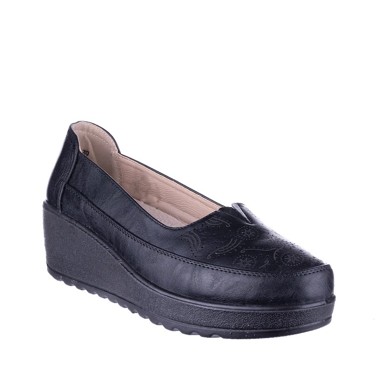 COMFORT BY ELLY SHOES Ženske cipele N74733, Crne
