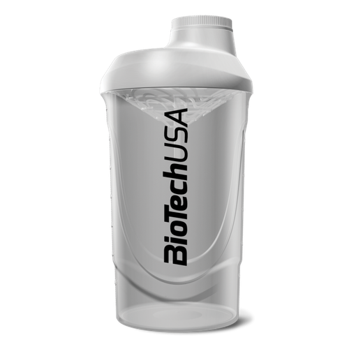 BioTech USA Šejker Wave 600 ml Transparentni