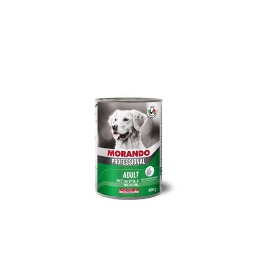 Morando Dog Prof Adult Pate Teletina 400g konzerva