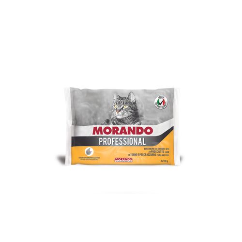 Morando Cat Multi Pack Adult Šunka i Tuna & Riba 4x100g