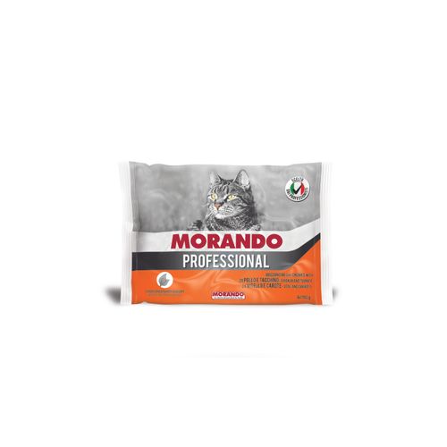 Morando Cat Multi Pack Adult Piletina & Ćuretina i Teletina & Šargarepa 4x100g