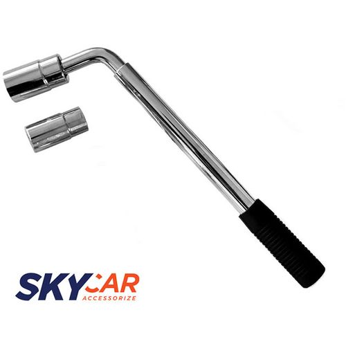 SkyCar Ključ za točkove teleskop 17/19/21/23mm crome
