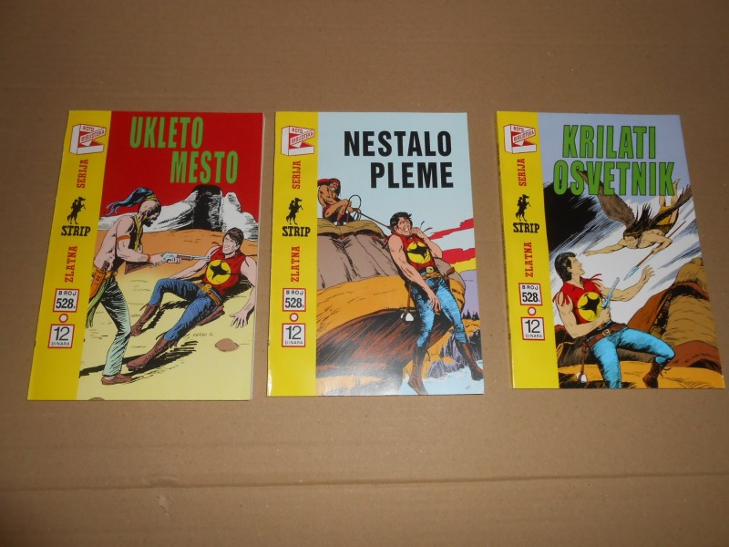 ZS 528a, 528b, 528c - Zagor - kompletna priča - REPRINT