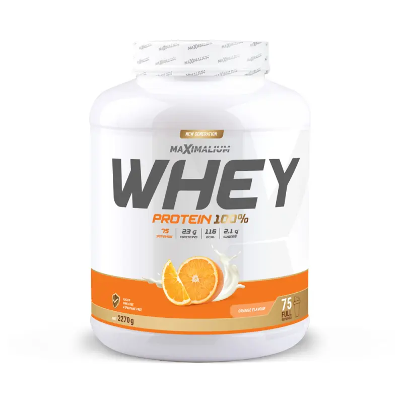 Maximalium Whey Protein, Narandža, 2270 g