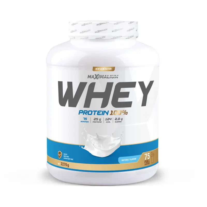 Maximalium Whey Protein, Natural, 2270 g