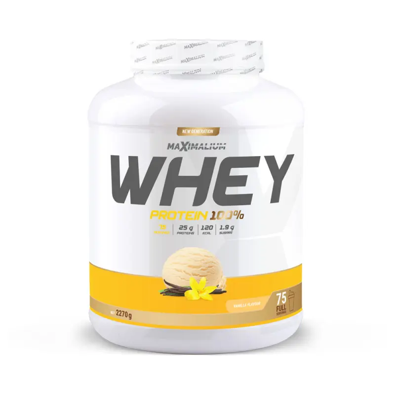 Maximalium Whey Protein, Vanila, 2270 g