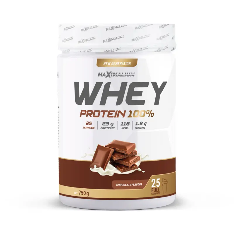 Maximalium Whey Protein, Čokolada, 750 g