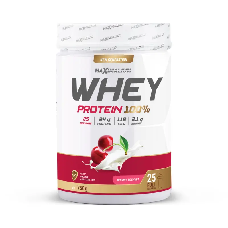Maximalium Whey Protein, Višnja-jogurt, 750 g