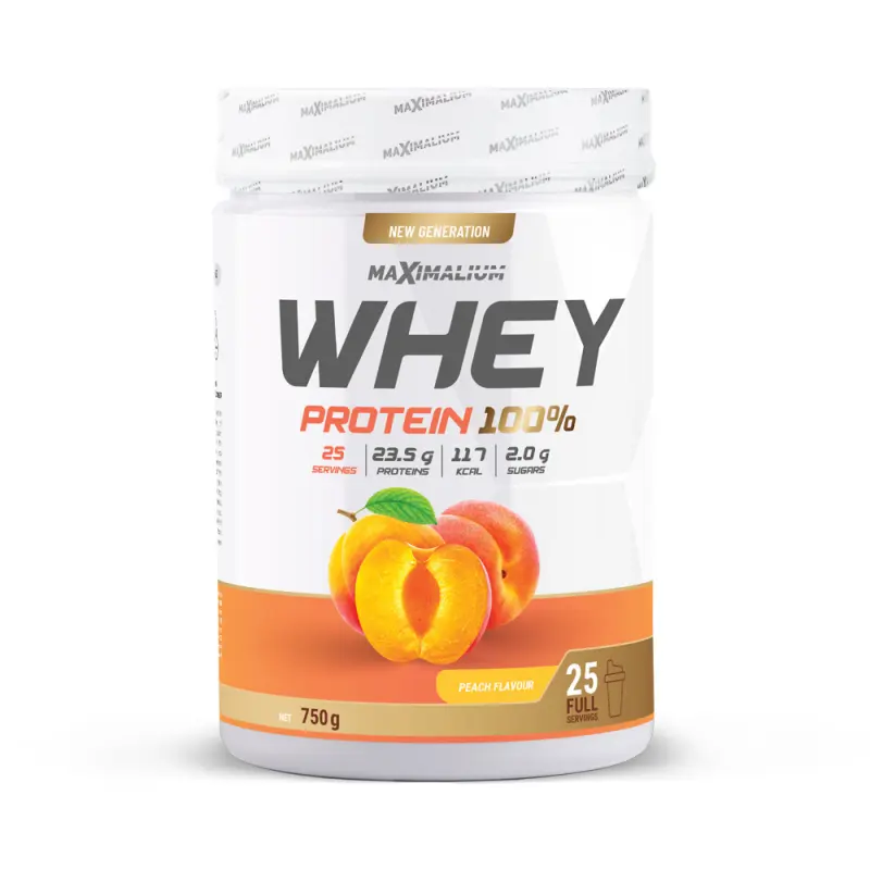 Maximalium Whey Protein, Breskva, 750 g