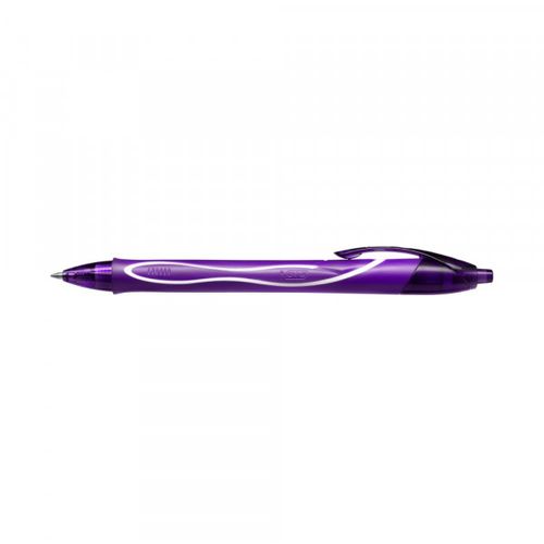 Hemijska olovka Bic Gelocity ball pen quick dry BCL 12 purple