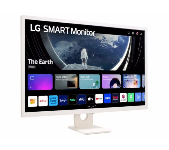 LG - Monitor LG 32SR50F-W 32"/IPS/1920x1080/60Hz/8ms GtG/HDMIx2,USB/zvučnici/VESA/smart/bela
