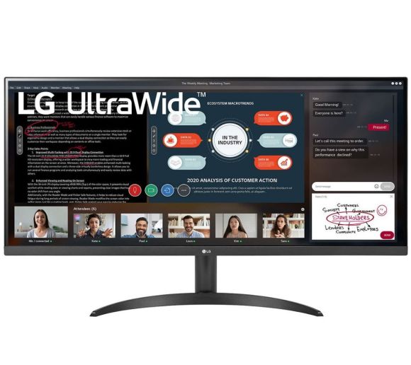 LG - Monitor LG 34WP500-B 34"/IPS,21:9/2560x1080/75Hz/5ms GtG/HDMIx2/Freesync/VESA/crna