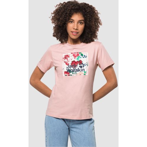 Ženska majica FLOWER LOGO T W T-shirt - ROZE