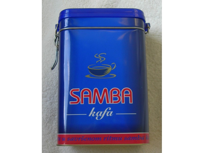 Samba kafa - limena kutija, kraljevski dvor