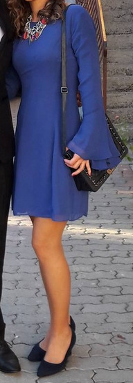 Ljubicasta haljinica M