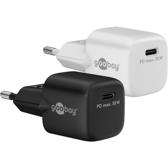 Punjač USB-C PD GaN 30W nano Goobay
Punjač USB-C PD GaN 30W nano Goobay