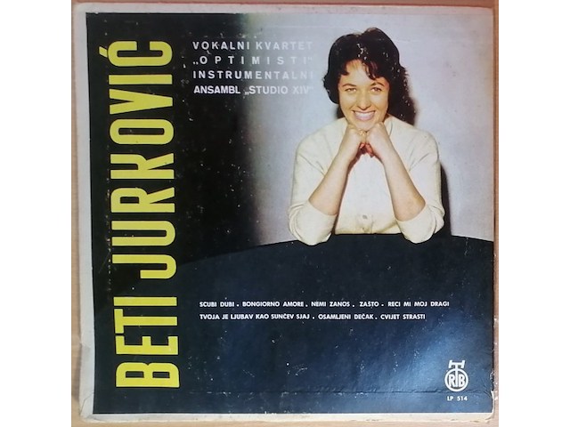 LP BETI JURKOVIĆ - s/t (1961) VG+, veoma dobra, retko