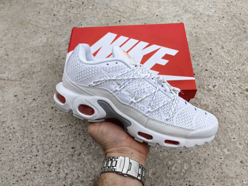 Nike Air Max Plus TN Utility White Safety Orange