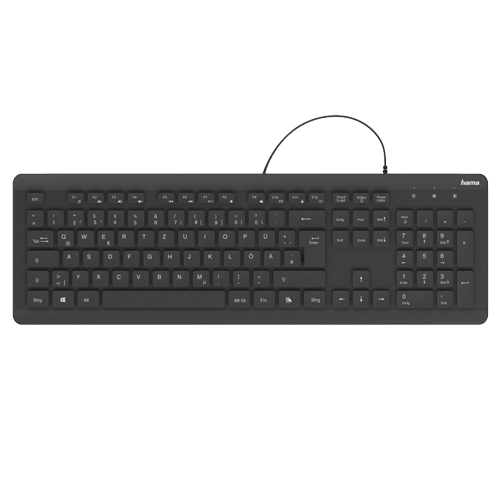 HAMA KC-600 SRB Crna Žična tastatura