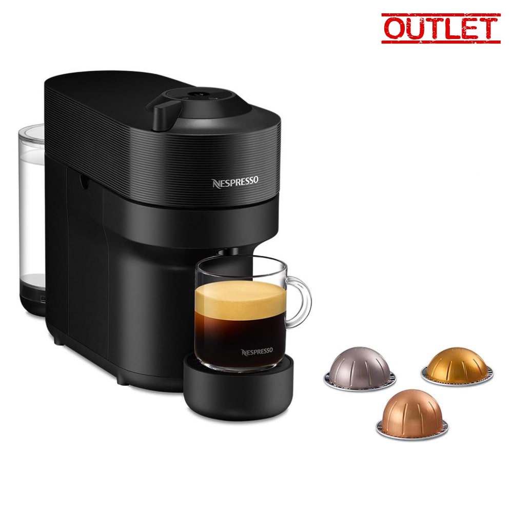 NESPRESSO Vertuo POP Aparat za espresso kafu (crni) OUTLET
Nespresso VERTUO Pop