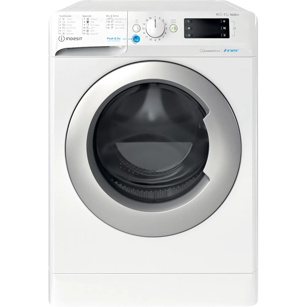 Indesit mašina za pranje i sušenje veša BDE 107624 8WS EEID EK000595590