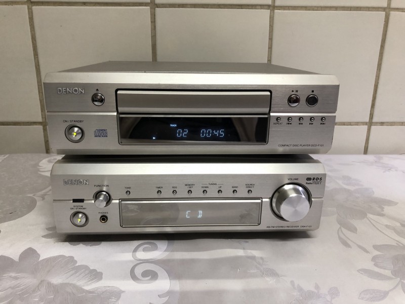 Denon DRA F101 i DCD F101