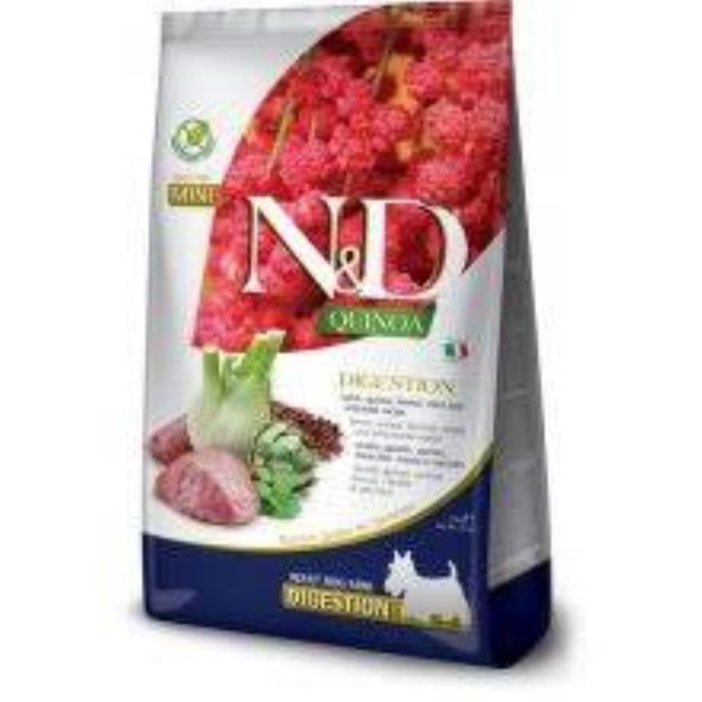 N&D NDQ38 Quinoa Digestion Lamb&Fennel Mini 2.5 kg Suva hrana za pse