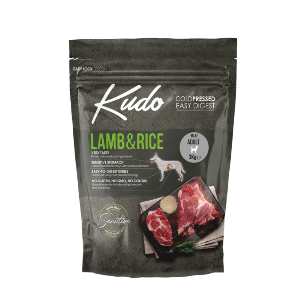 KUDO Lamb & Rice Mini Adult 3kg Hrana za pse