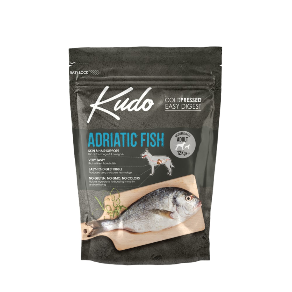 KUDO Adriatic Fish Medium & Maxi 3kg Hrana za pse