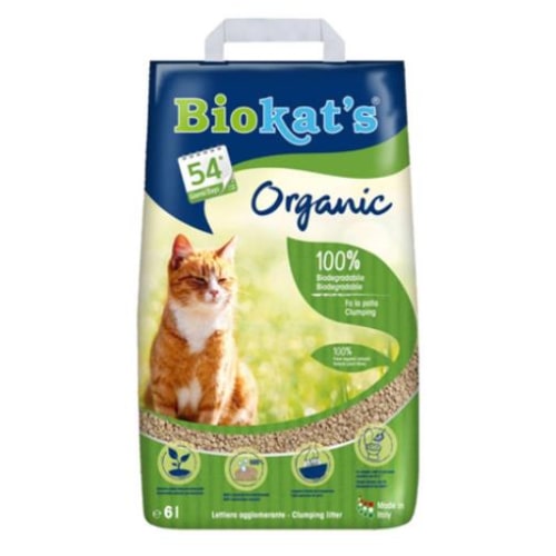 BIOKAT'S Organic Posip za mačke 6 l