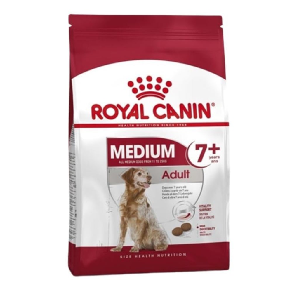 ROYAL CANIN Medium Adult 7+ 4 kg Hrana za odrasle pse srednjih rasa