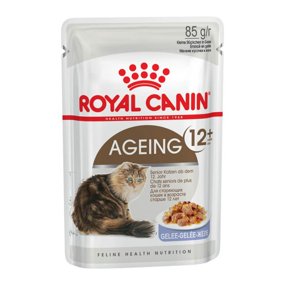 ROYAL CANIN Ageing 12+ in Jelly Cat 12 x 85 g Hrana za mačke