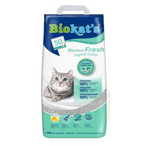 BIOKAT'S Bianco Fresh Hygiene Control Posip za mačke 10 kg