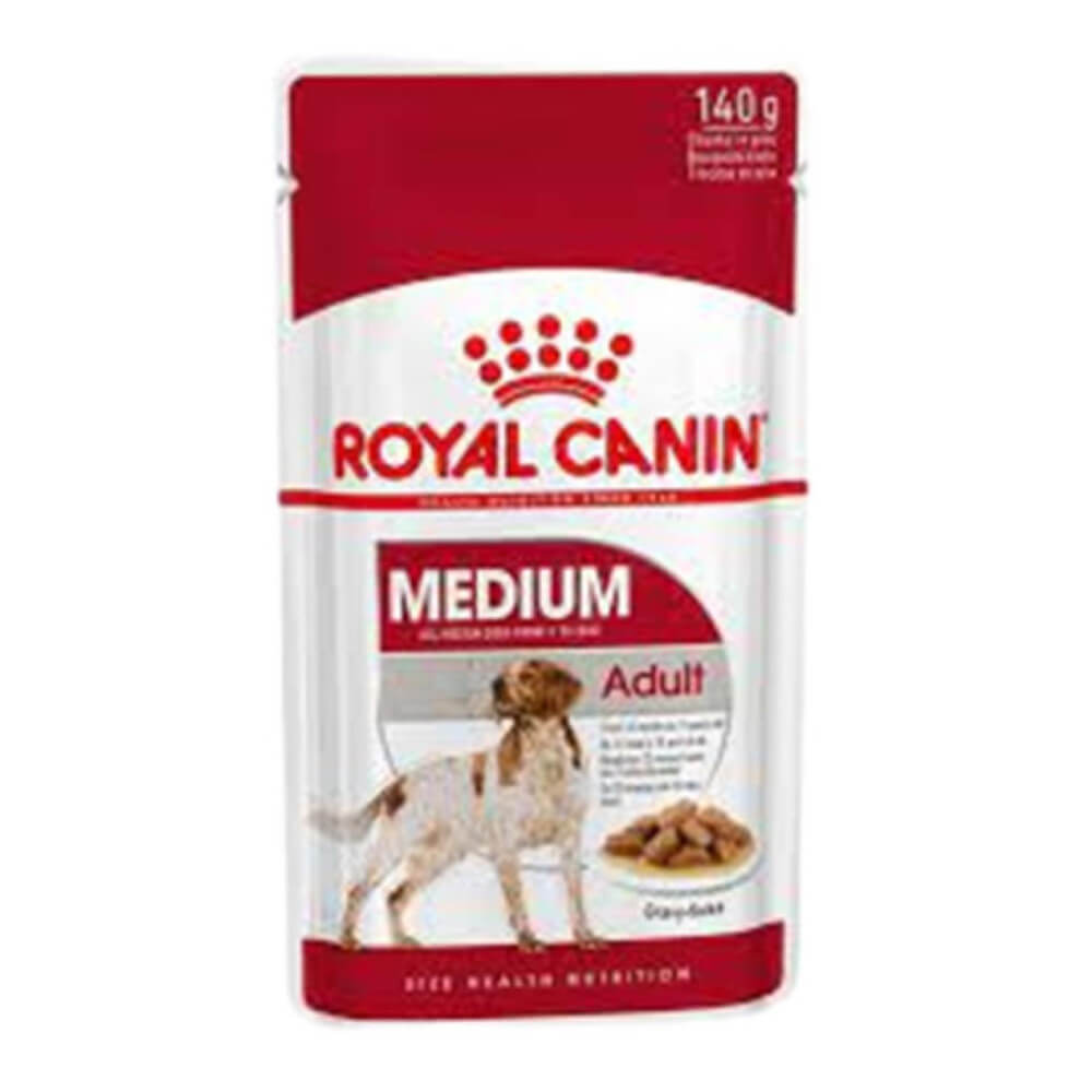 ROYAL CANIN Medium Adult 10 x 140 g Hrana za odrasle pse srednjih rasa