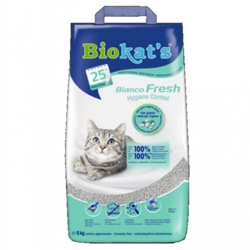 BIOKAT'S Bianco Fresh Hygiene Control Posip za mačke 5 kg