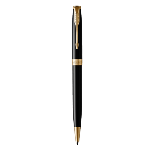 PARKER Hemijska olovka Sonnet Black Lacquer Ballpoint 1931497 (Zlatna/Crna)
