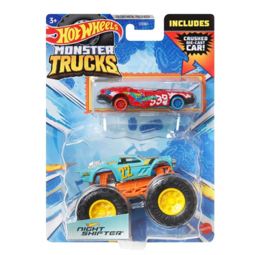 HotWheels Die Cast Monster Trucks 1:64 orange