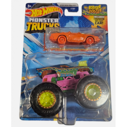 HotWheels Die Cast Monster Trucks 1:64 pink