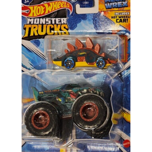 HotWheels Die Cast Monster Trucks 1:64 8sort 14x19cm