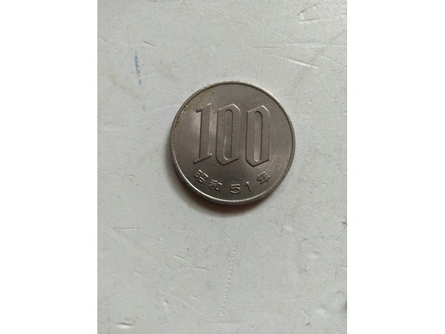 100 jena Japan, 1976.