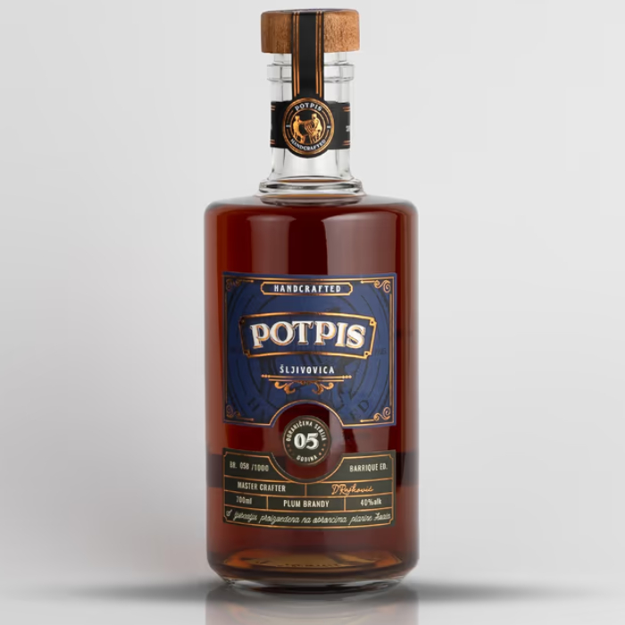 Rakija Potpis Šljivovica 0,7l