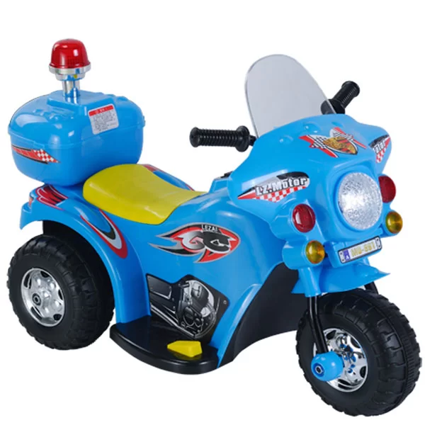 MOTOR POLIS MINI 6V J-MB991 PLAVI